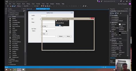 Cara Membuat Program Mesin Kasir Dengan Visual Studio Angwin Diskon