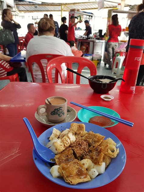 青蛙生活點滴 Froggys Bits Of Life 猪肠粉酿豆腐 Chee Cheong Fun Yong Tao Fu And 华人奶茶 Tehc 猪肠粉酿豆腐档 Wantonmee