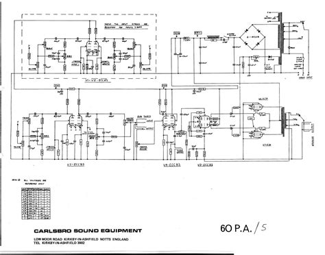 Pa System Schematic Diagram Circuit Diagram