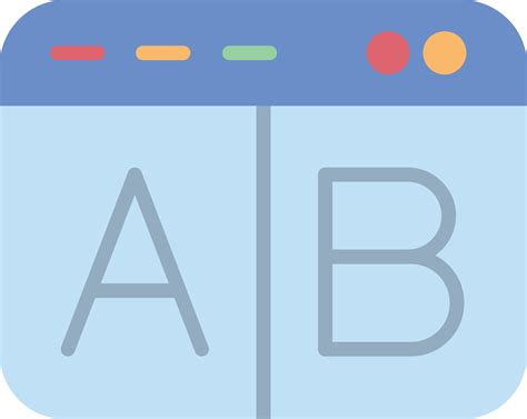 Ab Testing Flat Icon 13950104 Vector Art At Vecteezy