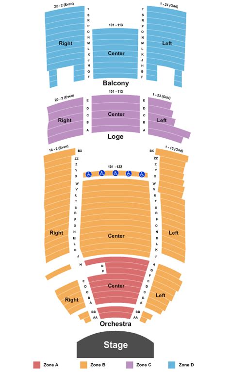 Balboa Theatre San Diego Seating Chart