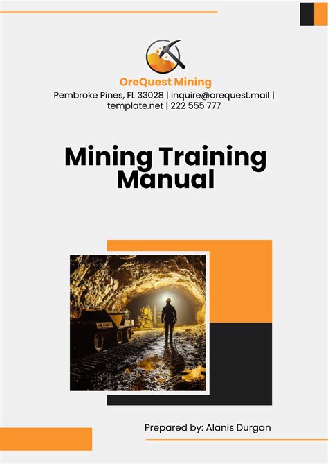 Free Mining Templates To Edit Online
