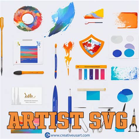Artist Svg Creativeusarts