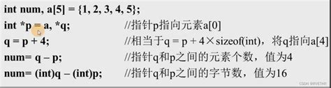 指针与一维数组 如果指针p 和p 都指向同一数组p p 等于什么 CSDN博客