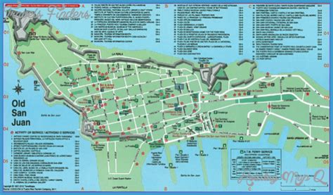 Printable Map Of Old San Juan Puerto Rico Free Printable Templates