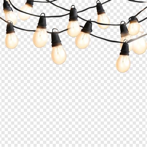 Vintage String Lights Clip Art String Lights Clipart Stock
