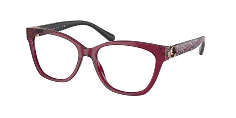 Buy Coach Red Prescription Glasses Smartbuyglasses