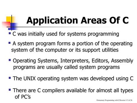 Ppt On Elementary Programming With C Session 1 Powerpoint Slides