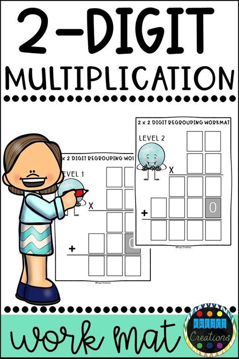 Standard Algorithm Multiplication Worksheet