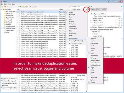 Tutorial For Zotero Deduplication Pptx Databases Computer