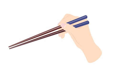箸を持つ手イラスト｜無料イラスト・フリー素材なら「イラストac」