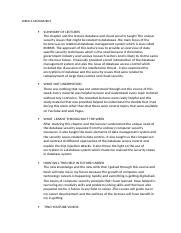 Week 6 ASSIGNMENT 1 Docx WEEK 6 ASSIGNMENT SUMMARY OF LECTURES The Chapter And The Lecture