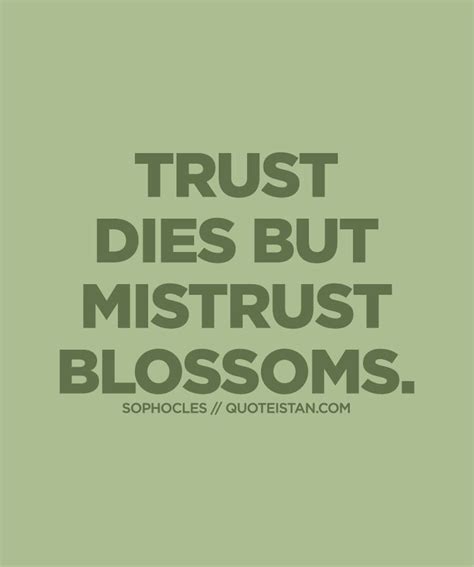 Mistrust Quotes