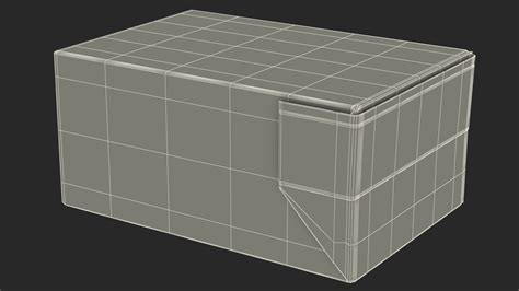 Rectangular Carton Package Mockup Collection 3d Model 39 Obj Ma Max C4d Fbx 3ds Free3d