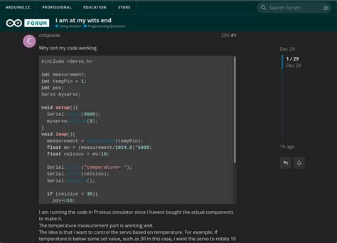 Dark Theme Unreadable Colours Website And Forum Arduino Forum