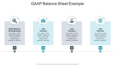 Gaap Balance Sheet Presentation PowerPoint Presentation And Slides