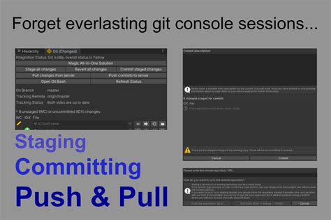 Editor Tools For Git Scm Collaboration On Win Mac Linux Version Control Unity Asset Store