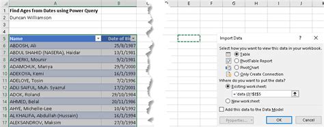 Duncans Diurnal Diatribe Calculate Your Age In Power Query