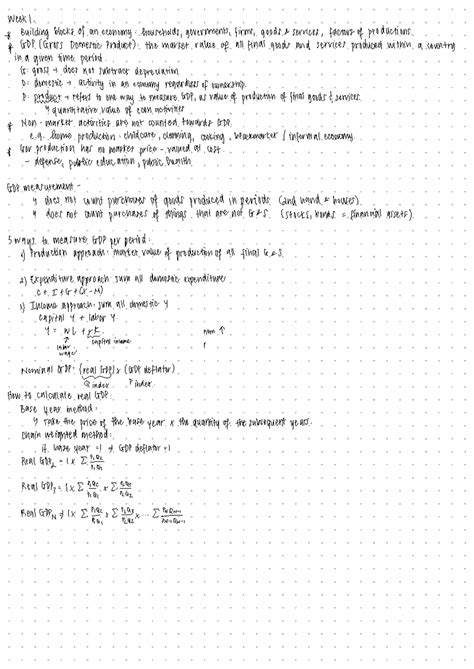 Week 1 Content Tutorial Questions Week 1 Building Blocks Of An Economy Households