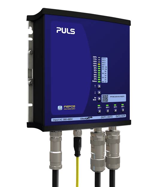 Industrial Power Supplies With EtherCAT