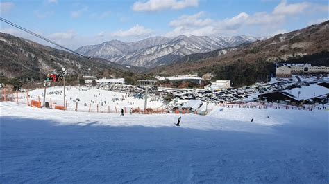 덕유산 관광 스키 무주 중급슬로프 커넥션 202223시즌 Youtube