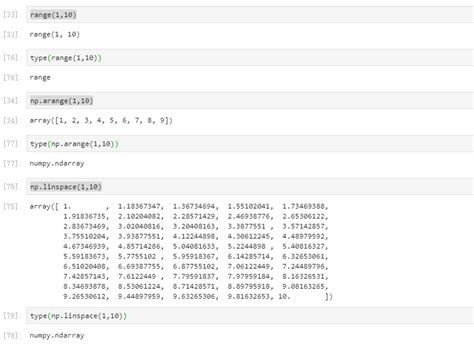 机器学习笔记之range numpy arange 和 numpy linspace的区别 时光飞逝逝者如斯 博客园