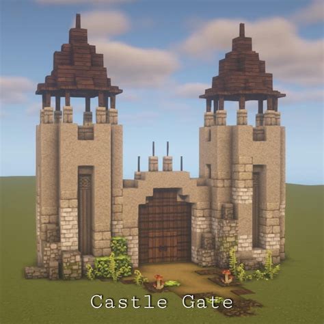 Mythicbuilds On Instagram Beautiful Castle Gate 💒😘 Rate It 1 10 Thoughts Follow