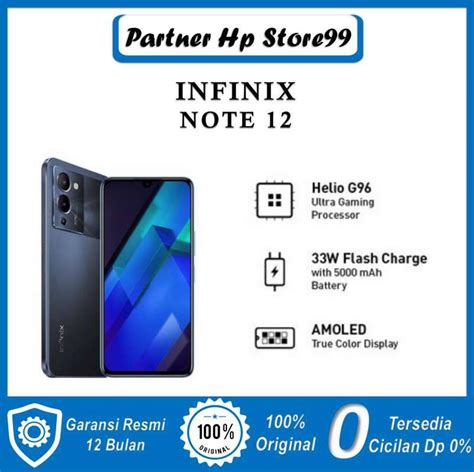 Jual INFINIX NOTE 12 Di Seller Partner Mobile Gadget Pondok Benda 6 Kota Tangerang Selatan