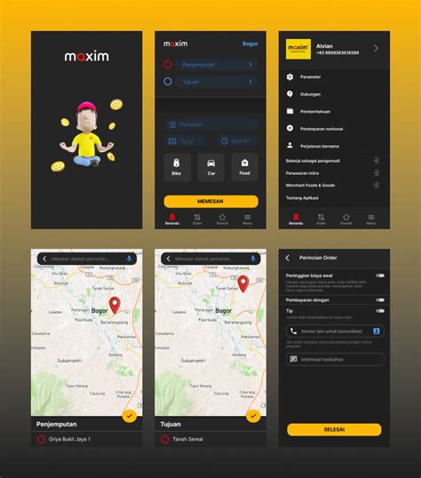 Design Creative Mobile App Ui Ux For Ios And Android By Alvian D Fiverr
