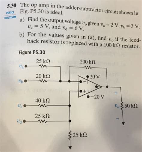The Op In The Adder Subtractor StudyX