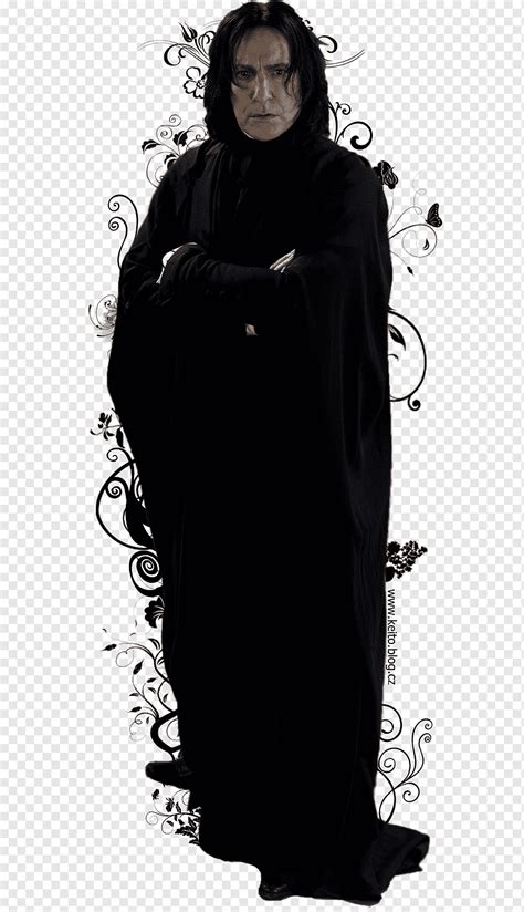 세베루스 스네이프 로브 해리 포터 교수와 죽음의 성물 제 1 부 망토 블랙 M 소녀 유행 소녀 검은 Png Pngwing