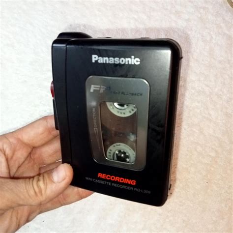 Working Mini Cassette Voice Recorder Panasonic Rq L309 Fast Playback