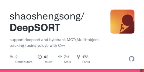 Github Shaoshengsong Deepsort Mot Using Deepsort Yolo With C
