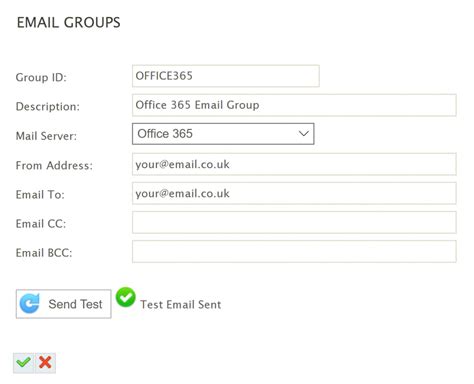 Configuring SMTP For Office Realisable