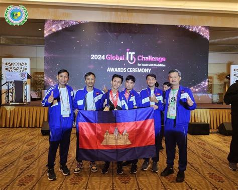 «យុវជនមានពិការភាពកម្ពុជា៤រូបឈ្នះមេដាយ០៤គ្រឿងក្នុងការប្រកួតព័ត៌មានវិទ្យា នៅហ្វីលីពីន សុីសុីថាមស៍