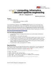 CSE F HW Pdf CSE Assignment Maximum Points Pts