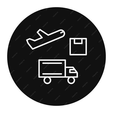 Premium Vector Freight Vector Illustration