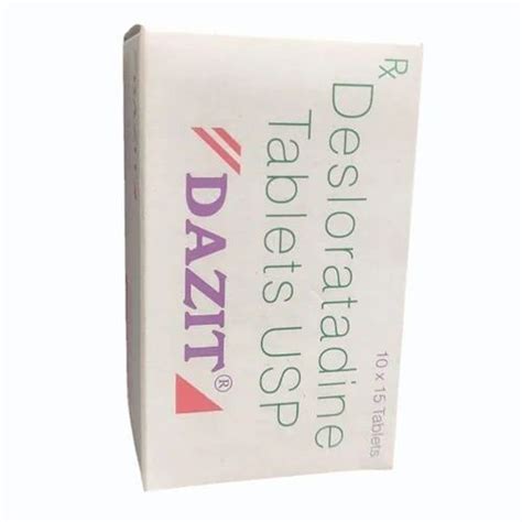 Dazit 5mg Desloratadine Tablet At ₹ 140box Desloratadine Tablet In