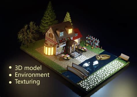 3d Environments Models In Blender By Larastecenko Fiverr