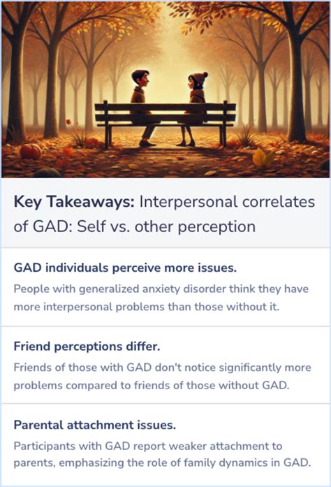 Interpersonal Correlates Of Generalized Anxiety Disorder Self Versus