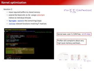 Nucleon TMD Contractions In Lattice QCD Using QUDA PPT