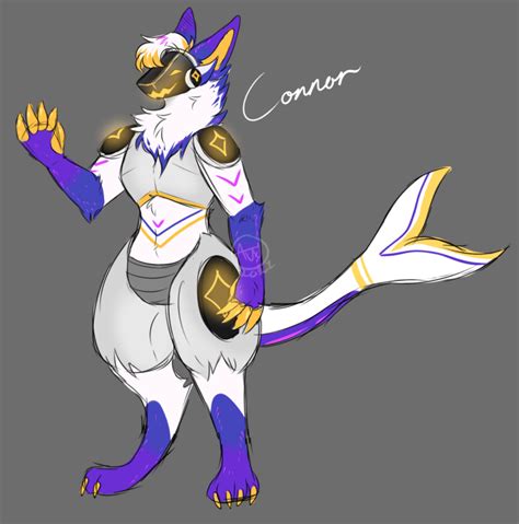 Redesigned One Of My Rlly Old Protogen Ocs ]] Meet Connor R Protogen