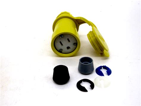 New Hubbell Hbl15w47 Connector Body 15amp 125v Sb Industrial Supply Inc