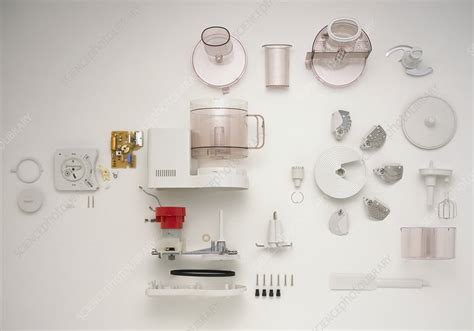 Disassembled Food Processor Stock Image C Science Photo Library