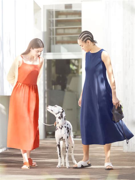 「울트라스트레치airism원피스 슬리브리스 」을 를 착용하였습니다 Uniqlo