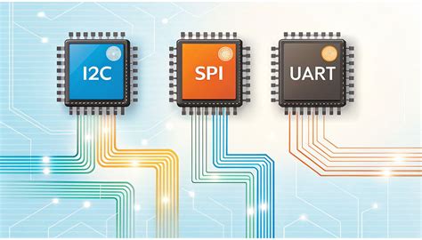 Як спілкуються мікросхеми I2c Spi Uart повний гід по інтерфейсах