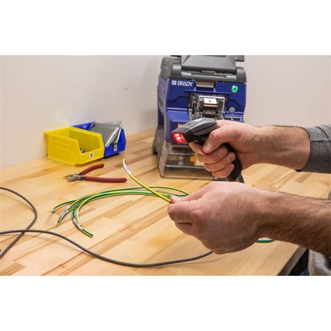 CR Handheld Wired Barcode Scanner With Stand D D QR Code Brady Part Brady