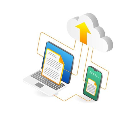Isometric Flat 3d Illustration Concept Of Storing Data In Cloud Server 21707025 Vector Art At