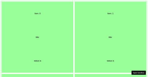 React Flex Grid React Window Forked Codesandbox