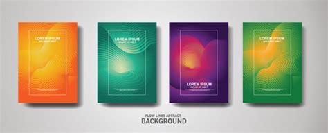 Abstract Flow Lines Pattern Background Royalty Free Vector